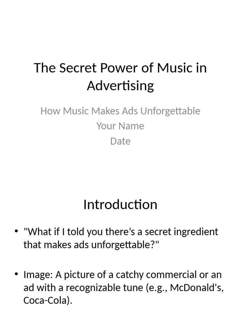 Music's Impact on Ad Memorability | PDF