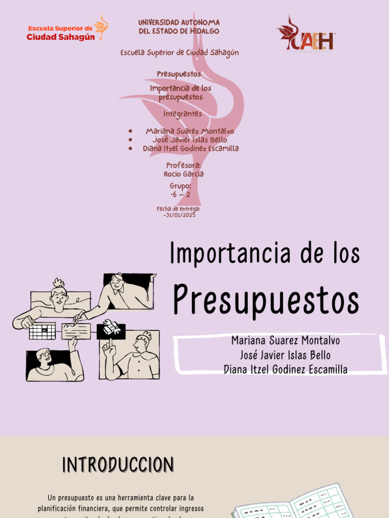 Presupuestos | PDF | Presupuesto | Business