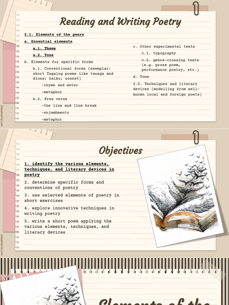 Reading and Writing Poetry | PDF | Poetry