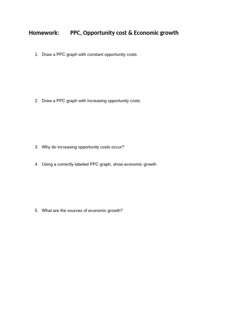 Chapter 1 PPC Homework | PDF