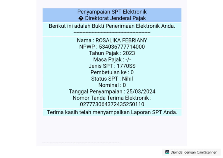 BPE rosalika 2024 | PDF