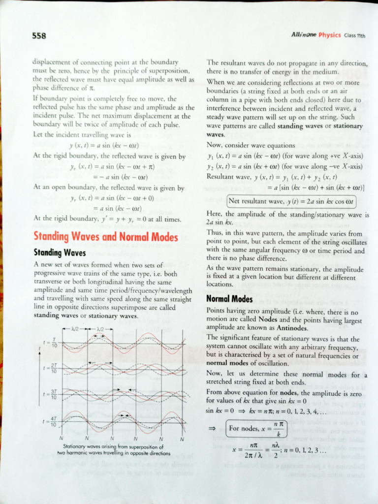 Chapter 14 Standing Waves and Beats | PDF | Waves | Normal Mode