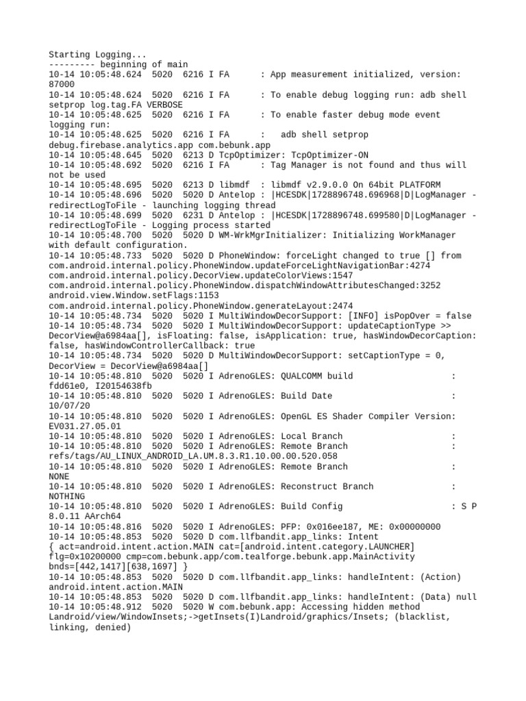 logA | PDF | Computer Programming | Software Engineering