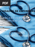 Cuidados de Enfermeria Pre, Trans y Post Operatorios. | PDF | Medicina CLINICA | Especialidades ...