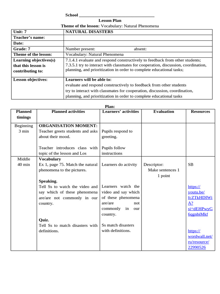 Grade 7 17 | PDF | Cognitive Science | Education Theory