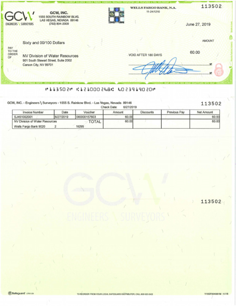 Submittal Fee Check | PDF