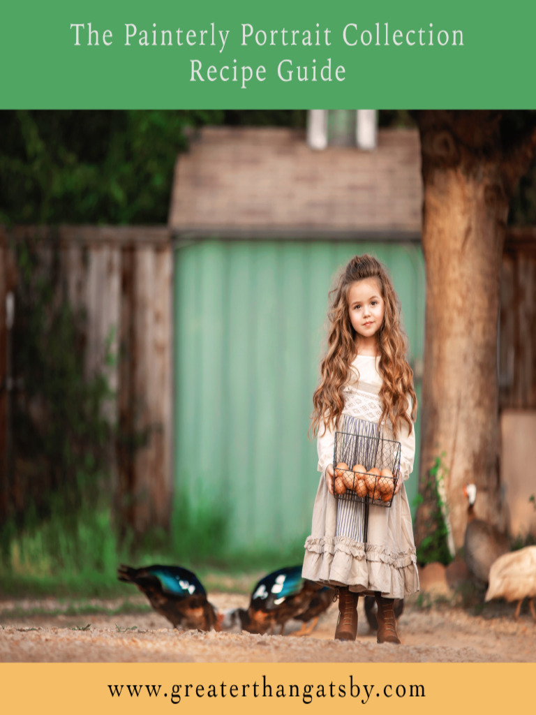 Painterly Portrait Collection Recipe Guide | PDF