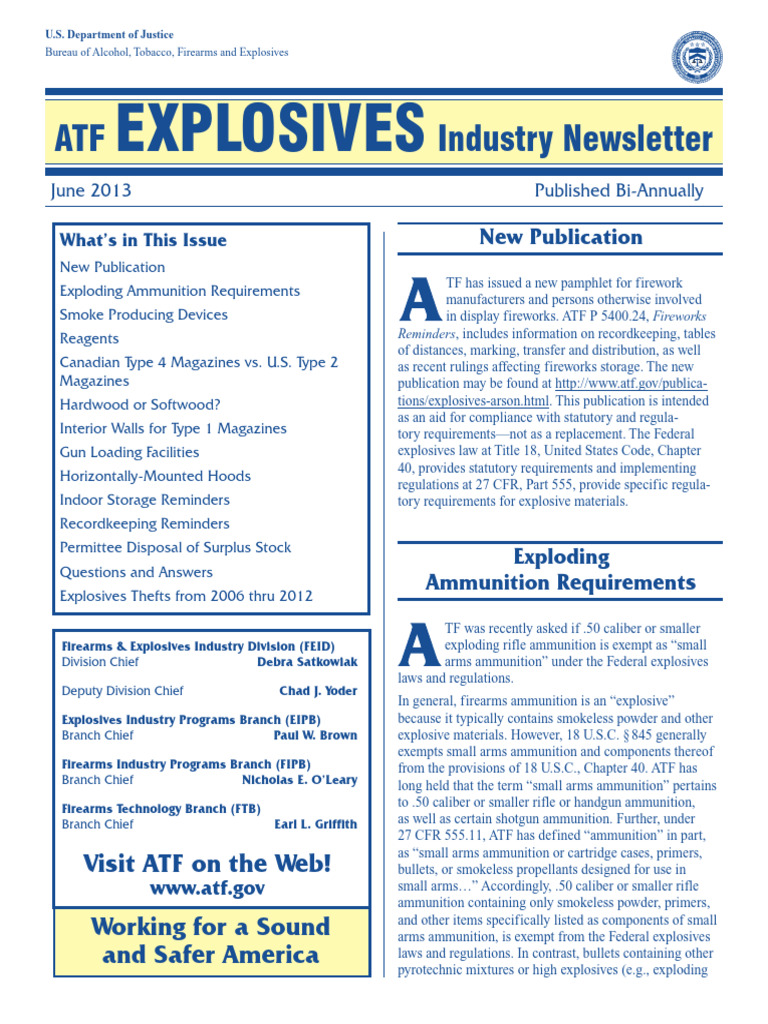 Fel Newsletter 2013 06 - 0 - 0 | PDF | Shell (Projectile) | Fuze