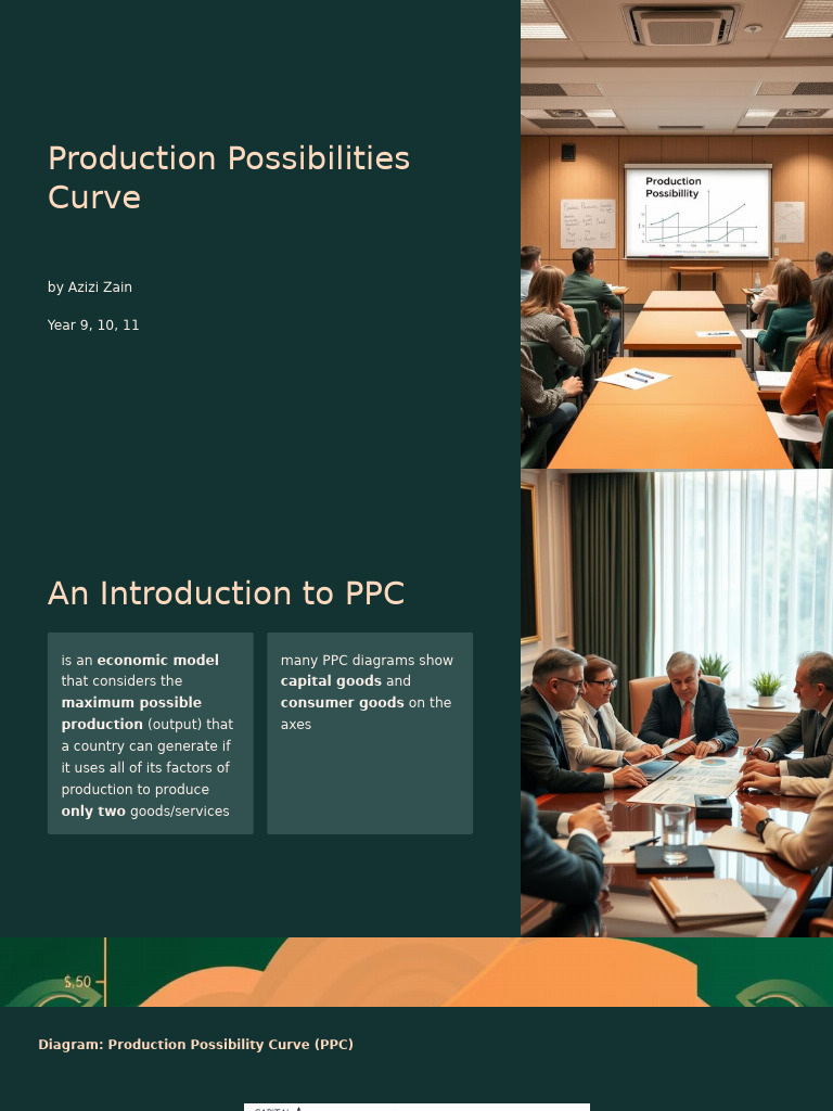 Understanding the Production Possibilities Curve | PDF