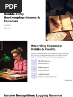 Double-Entry Accounting for Drawings | PDF