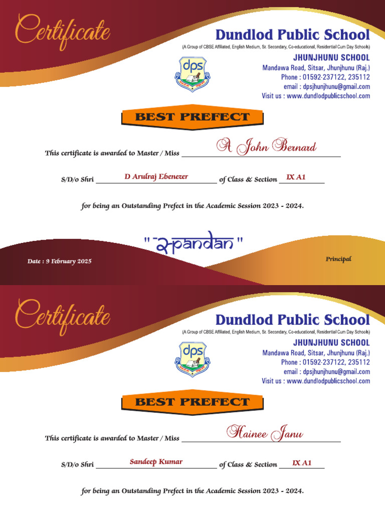 Best School Prefect 1 Full Set | PDF