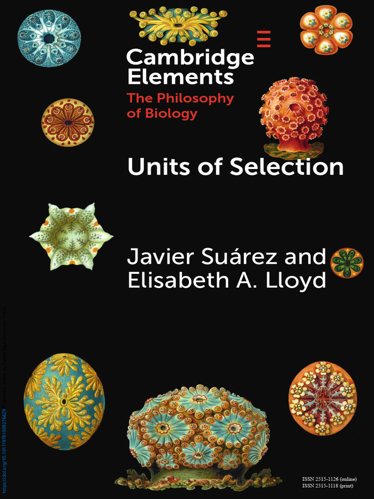 Units of Selection | PDF | Natural Selection | Evolution