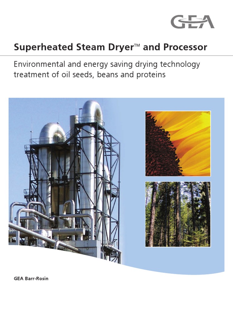 Superheated Steam Drying Technology | PDF