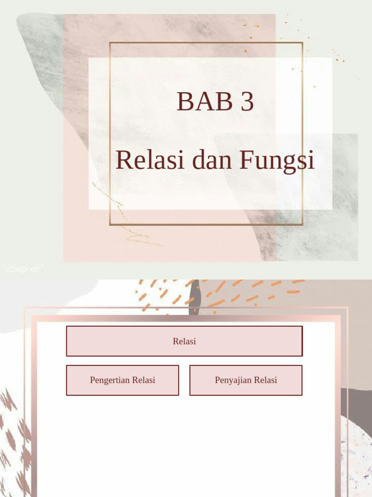 Relasi Dan Fungsi | PDF