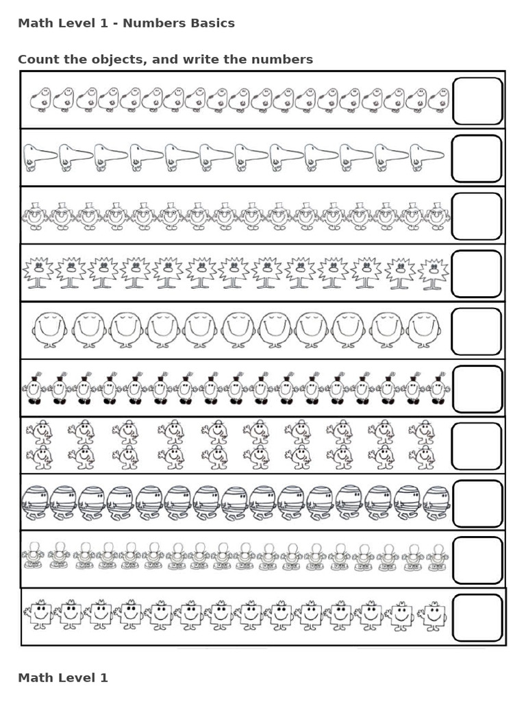 Math Level 1 - Numbers Basics | PDF
