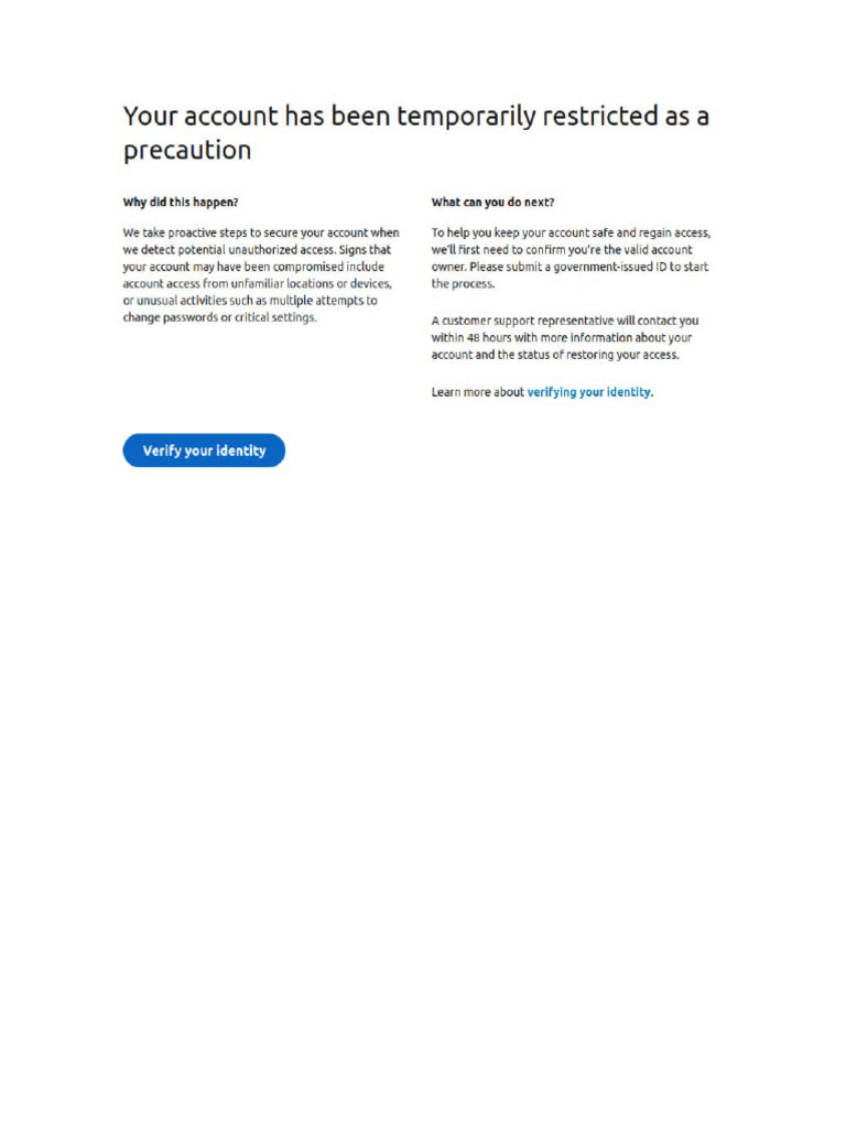 Linkedin Error | PDF