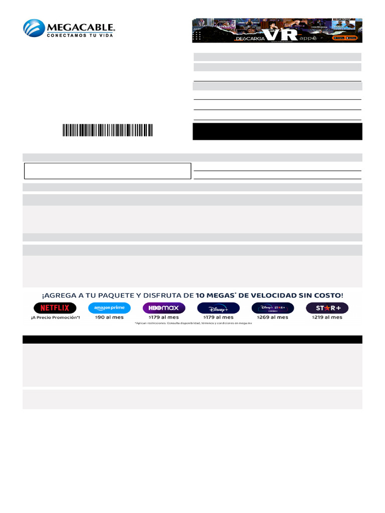 Megacable Sergio Rene Gonzalez | PDF | Venta al por menor | Empresas minoristas