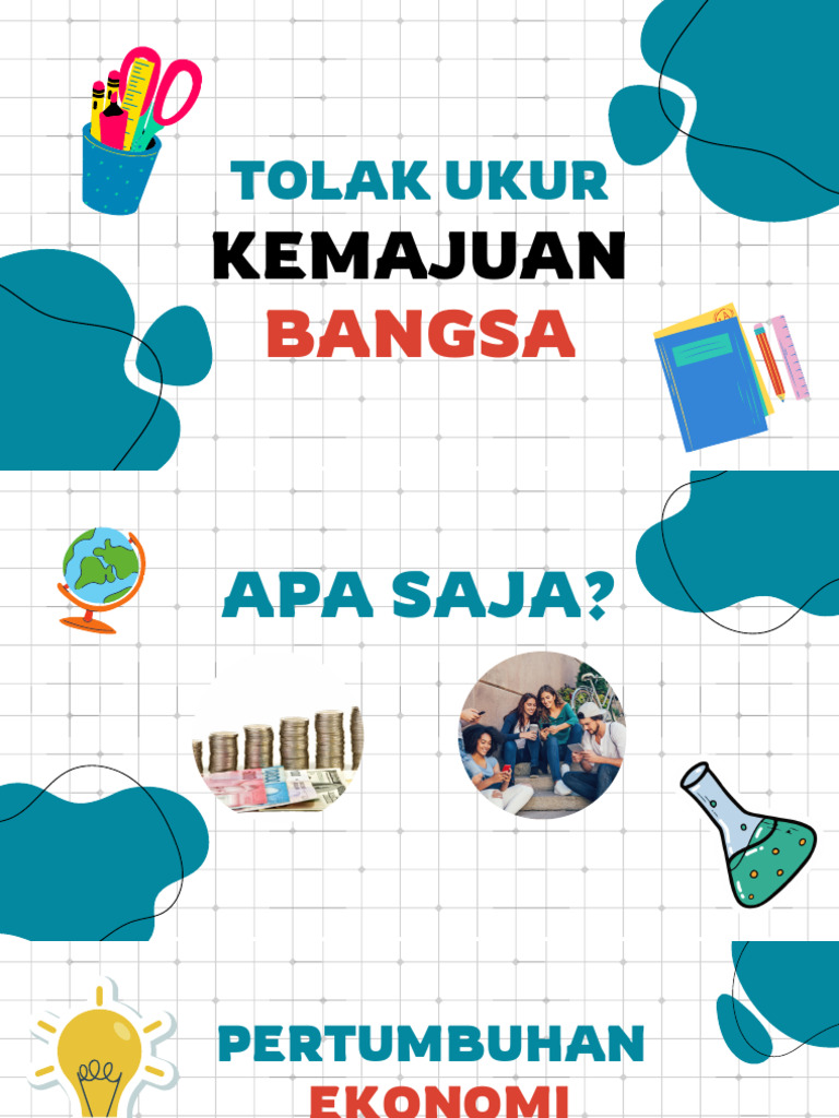 Tolak Ukur Kemajuan Bangsa Kelas 9 | PDF