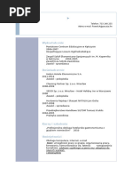 CV Agnieszka Wojtczak 10 | PDF