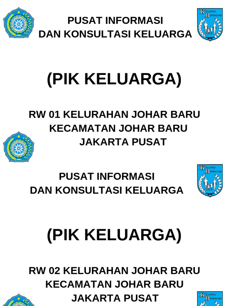 Pik Keluarga | PDF