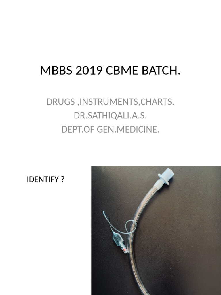 Instruments MBBS Cbme | PDF | Bone Marrow | Anemia