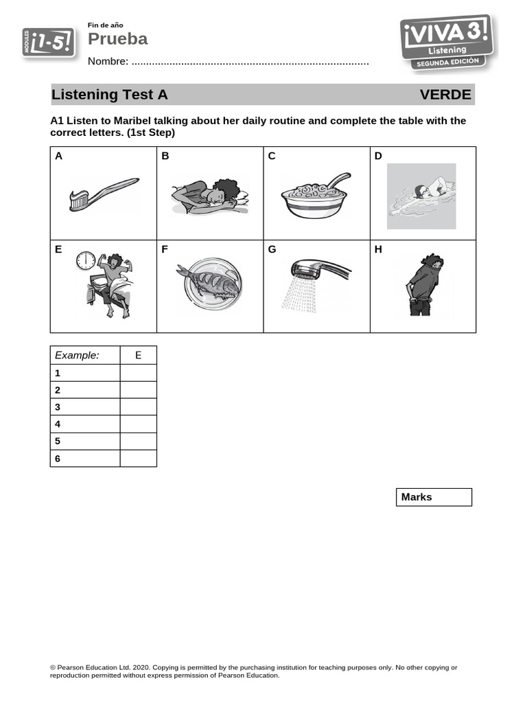 Viva3 2ndedition Ap EOY Listening | PDF