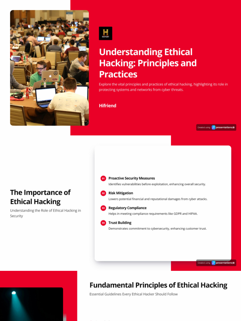 Understanding Ethical Hacking Principles and Practices | PDF