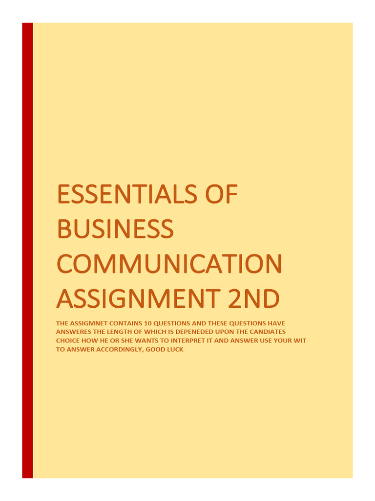 Assignment Two Eobc 4108 Complete | PDF