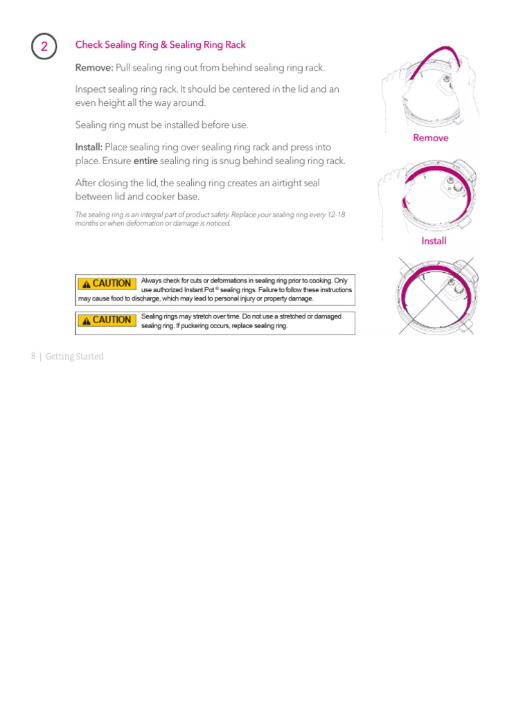 Manual de Usuario Instant Pot Duo (57 Páginas) 6 | PDF