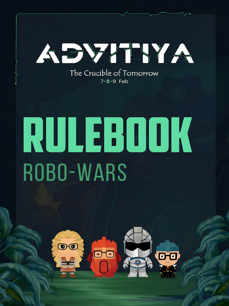 ROBO-WARS: Ultimate Robot Combat Event | PDF | Electric Motor ...