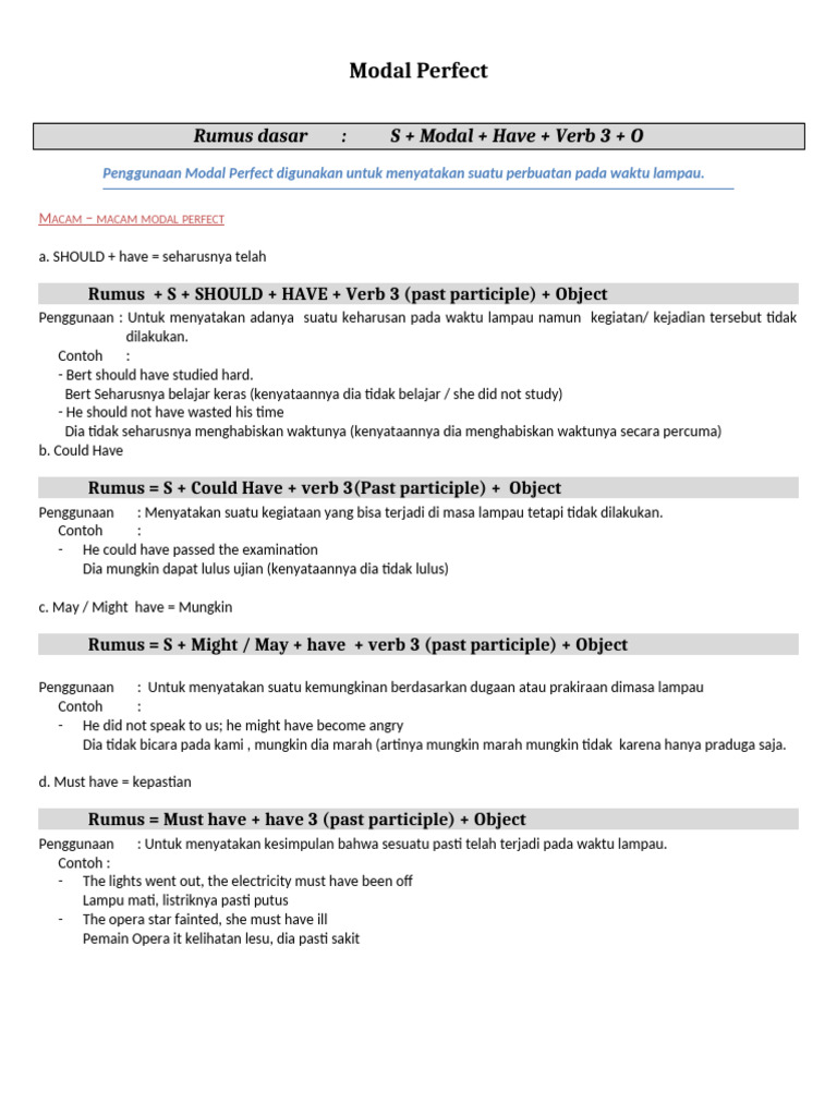 Modal dan latihan | PDF | Semantic Units | Linguistic Typology