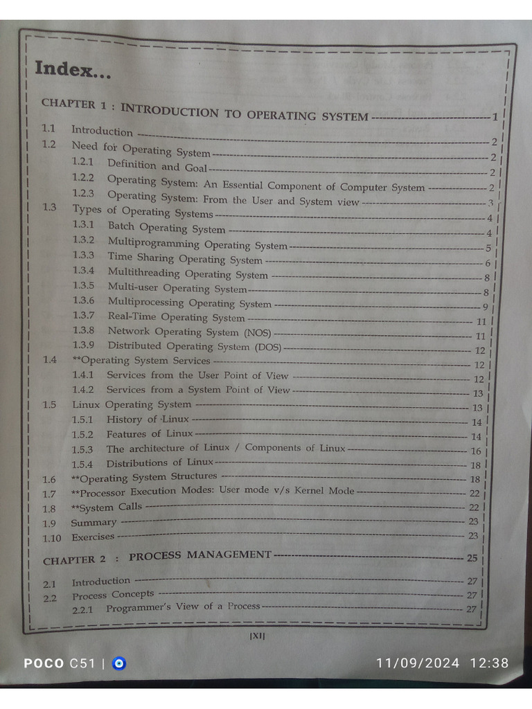 Course OPERATING SYSTEM | PDF