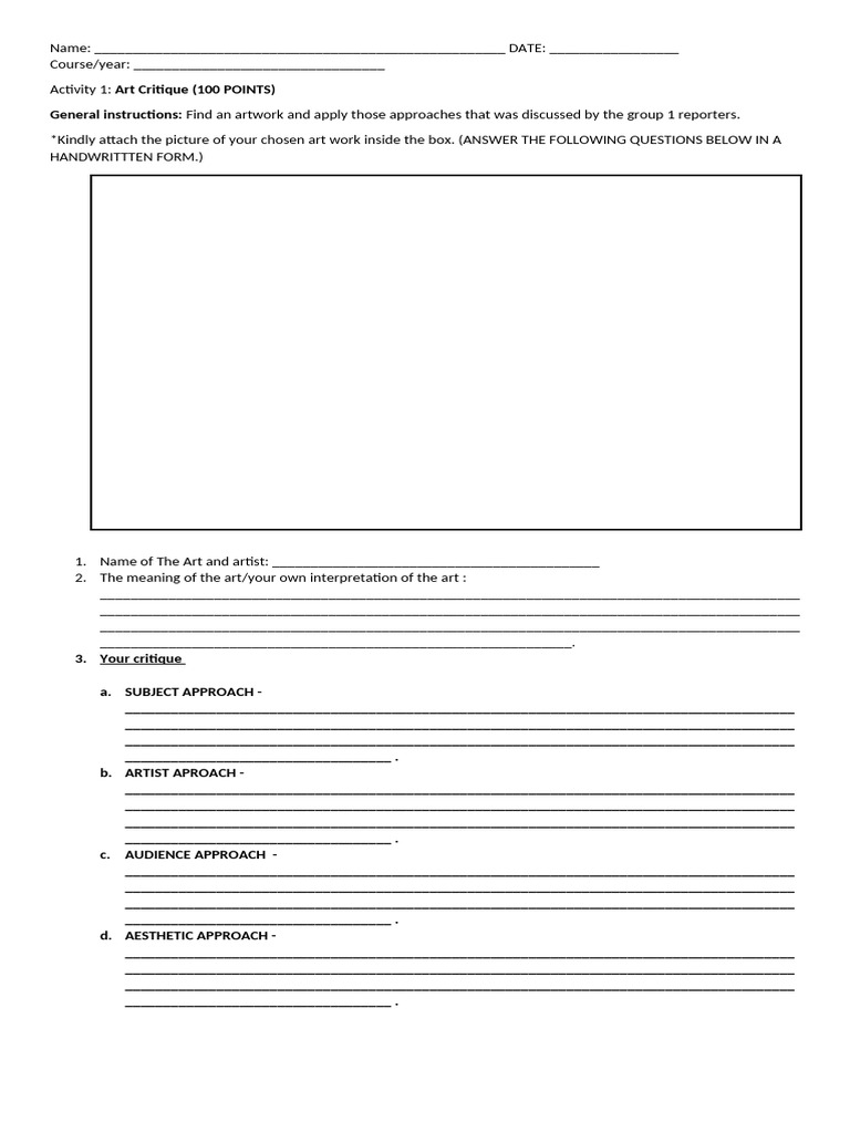 ACTIVITY-1.-ART-CRITIQUE | PDF