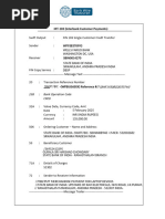 SAMPLE MT103 (IBCP) Via SWIFT PDF | PDF | Business | Finance & Money ...