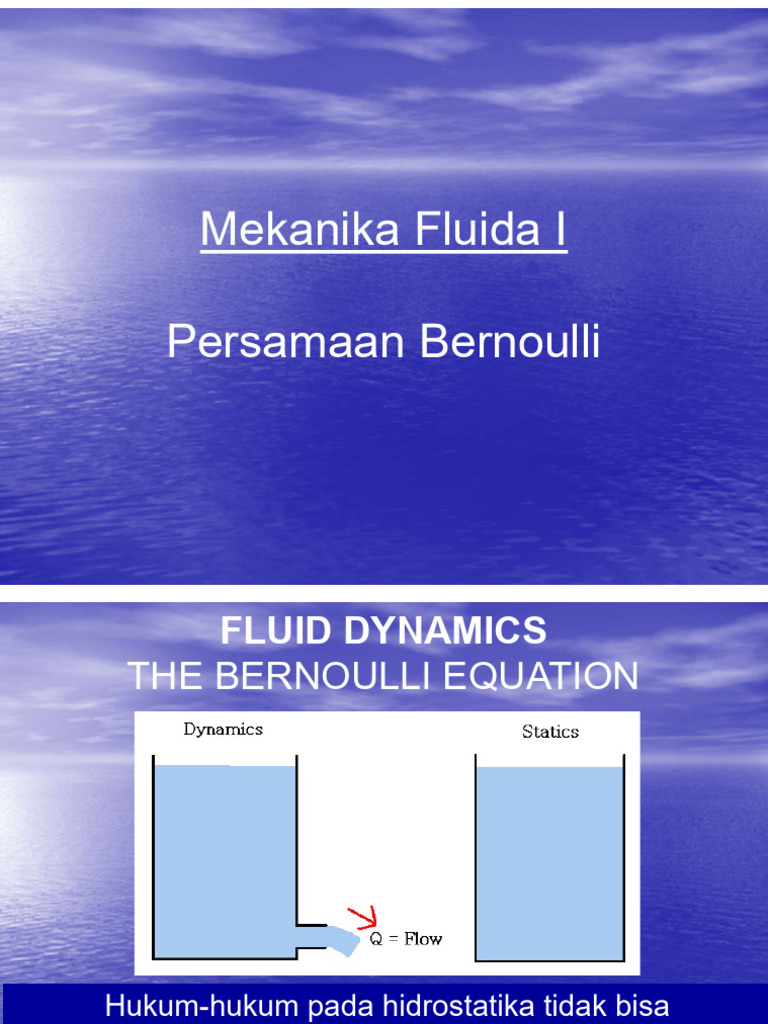 Pers Bernoulli EGL Dan HGL | PDF