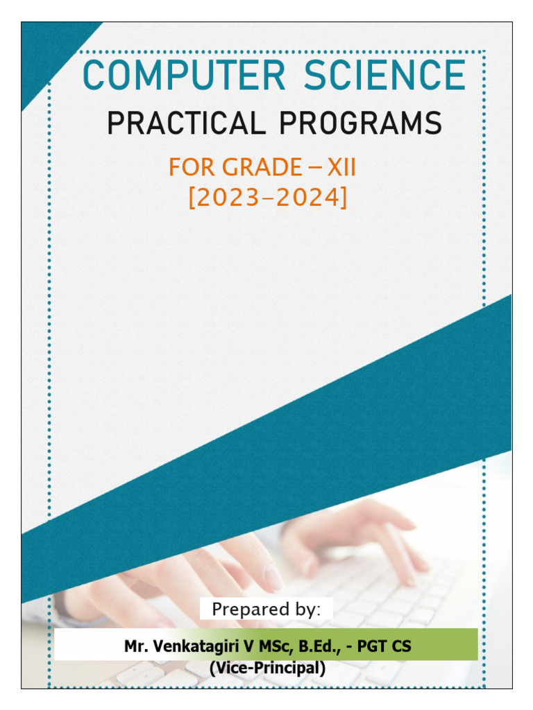 NSPV CS Practical File - 2023-2024 | PDF | My Sql | Sql