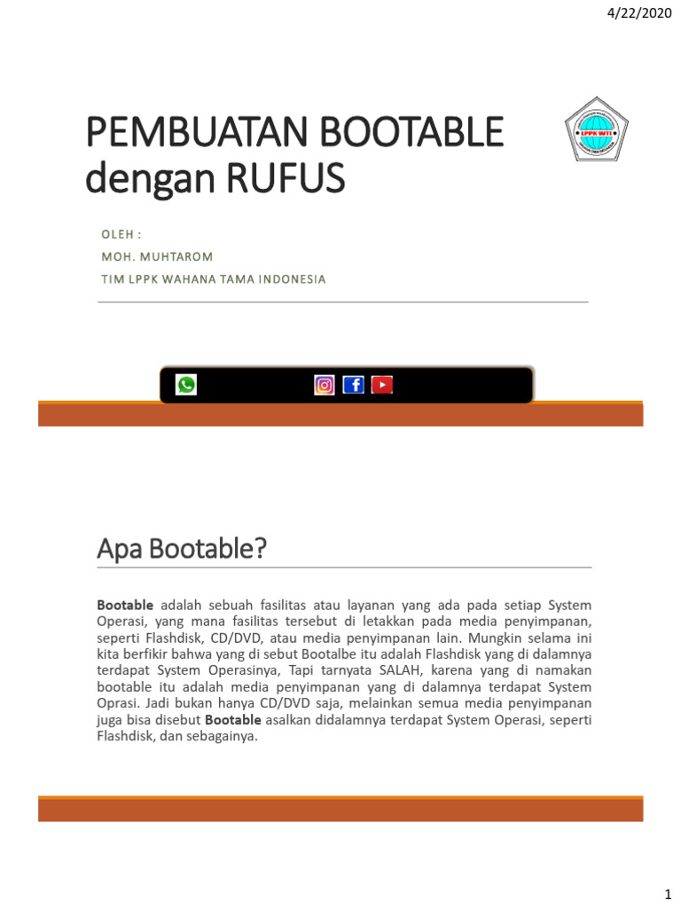 Pembuatan Bootable | PDF