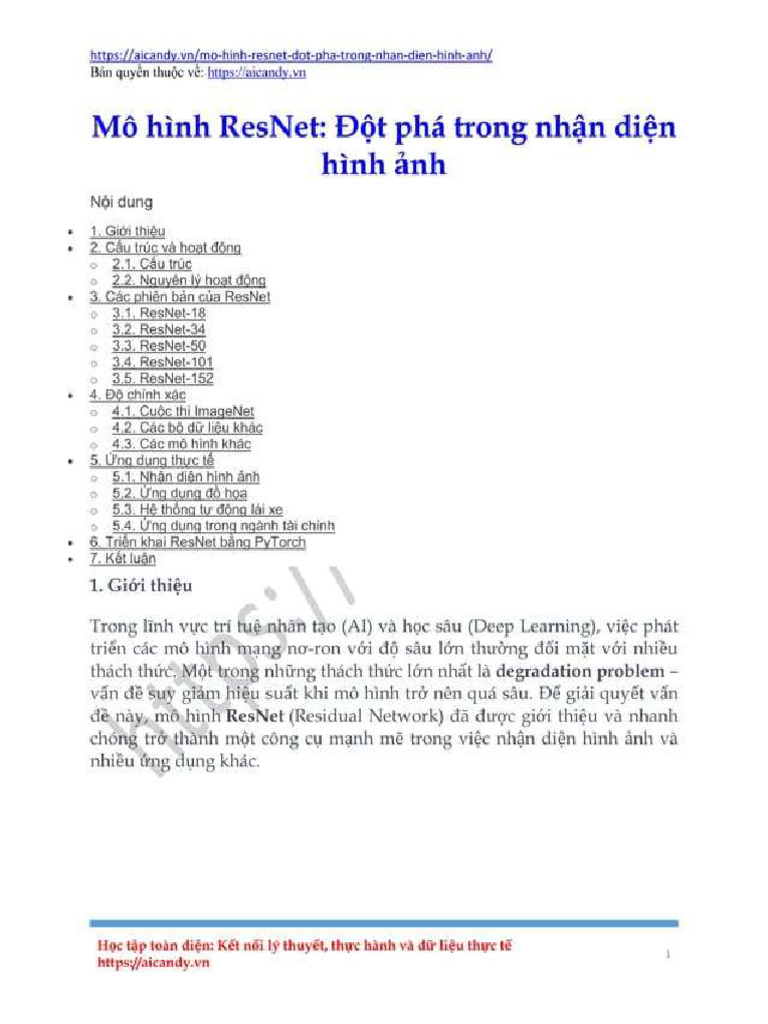 ResNet | PDF