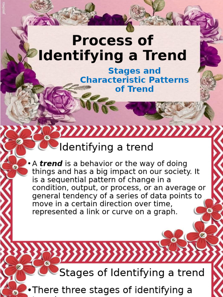 Process of Identifying A Trend | PDF | Economies