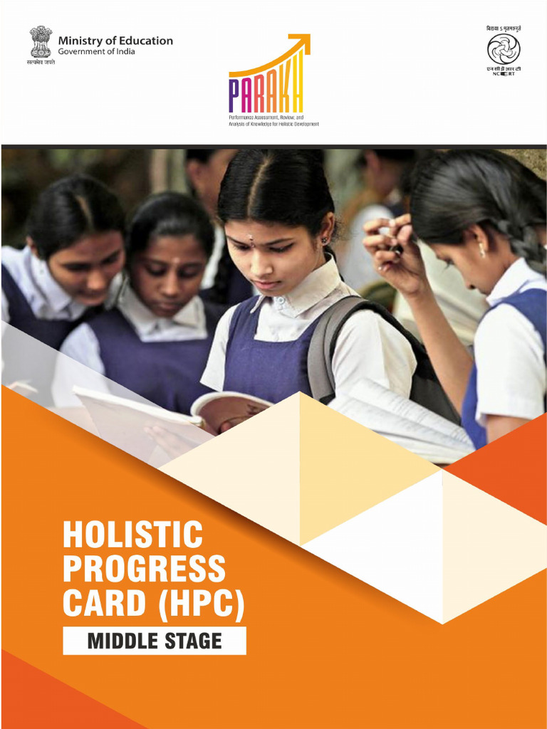 Holistic Progress Card for Middle Stage | PDF | Creativity | Teachers