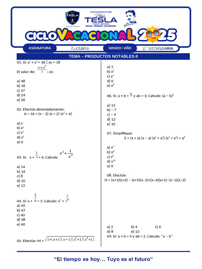 SEMA5 ÁLG 2° | PDF