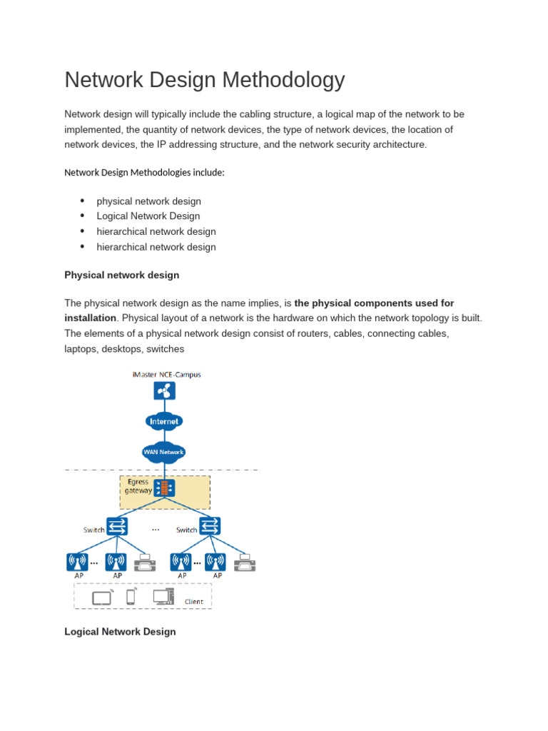 Network Design Methodology (2) | PDF | Computer Network | Reliability Engineering