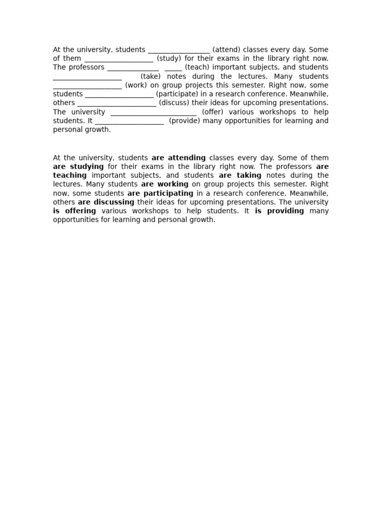 University Student Activities Overview | PDF