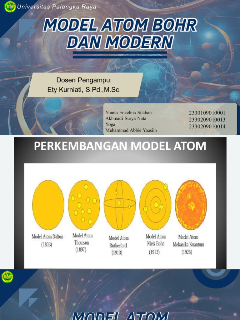 Kelompok 3 - Teori Atom Bohr Dan Modern | PDF