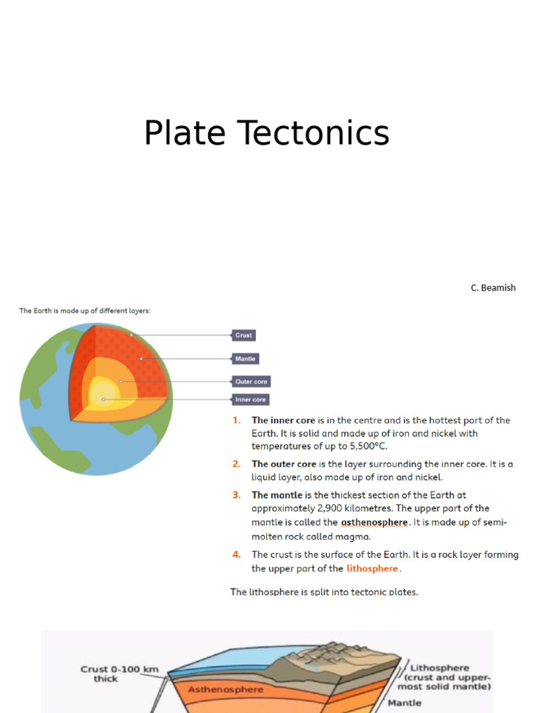 Plate Tectonics Explained | PDF | Plate Tectonics | Volcano
