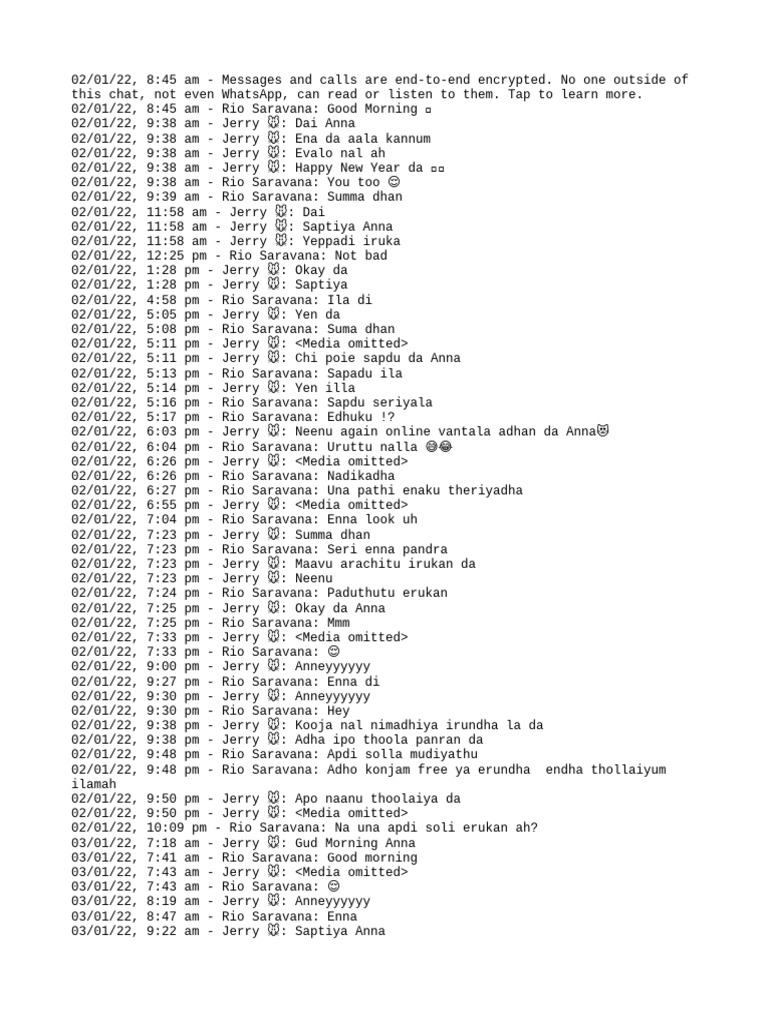 WhatsApp Chat With Jerry ? | PDF