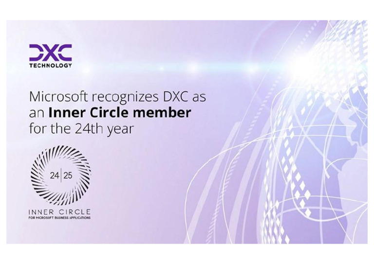 Microsoft Recognizes DXC As An Inner Circle Member For The 24th Year | PDF