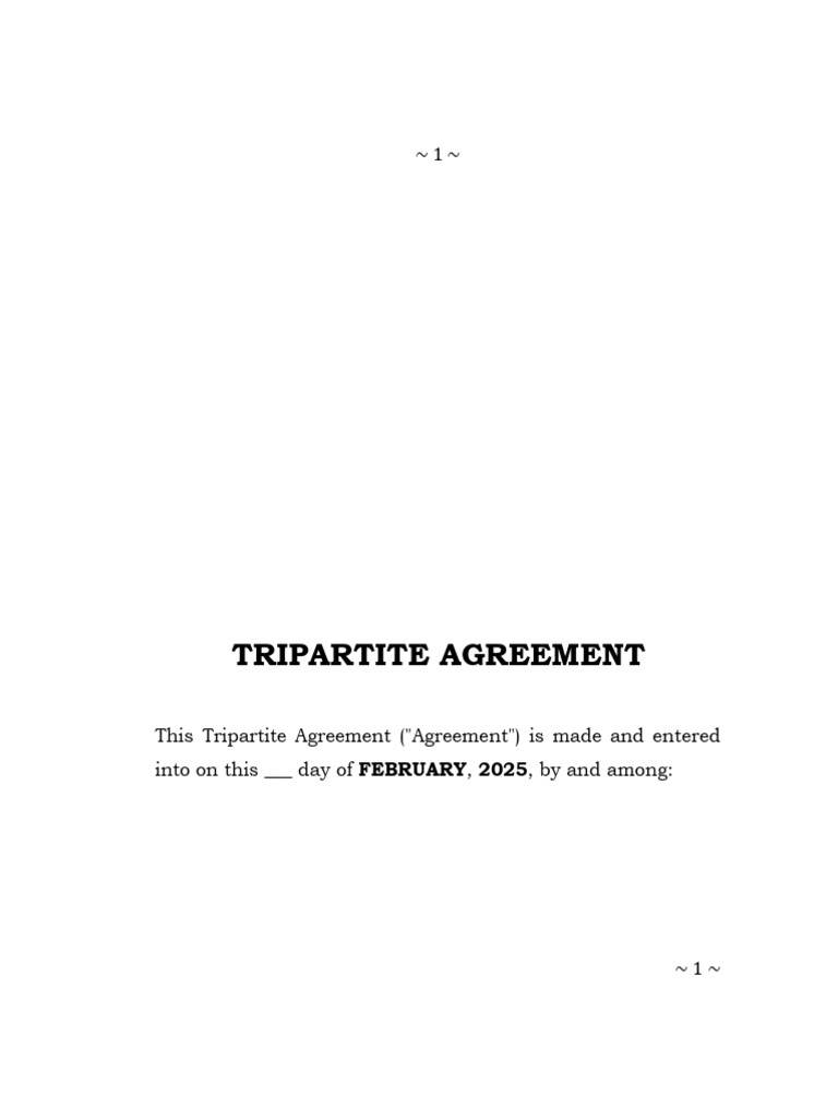 Tripartite Loan Repayment Agreement | PDF | Securities (Finance) | Banks