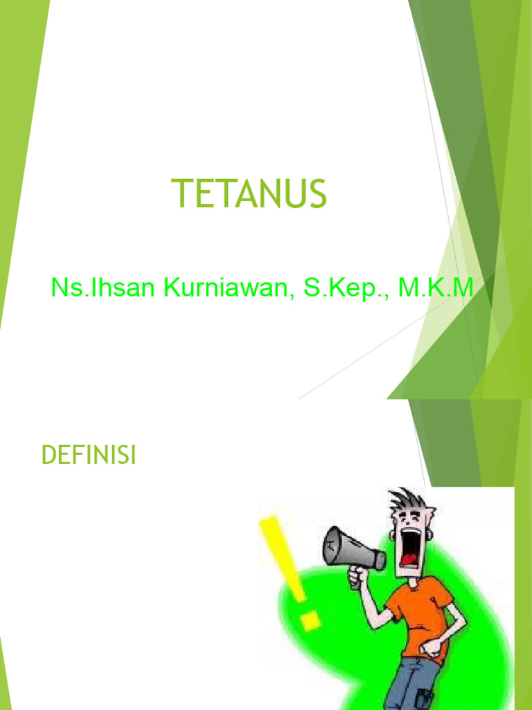 Klasifikasi dan Penanganan Tetanus | PDF