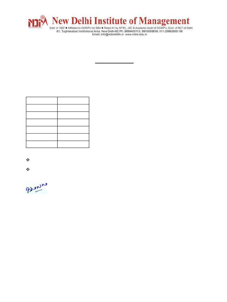 BBA 2nd Year Mock Viva Notice 2025 | PDF